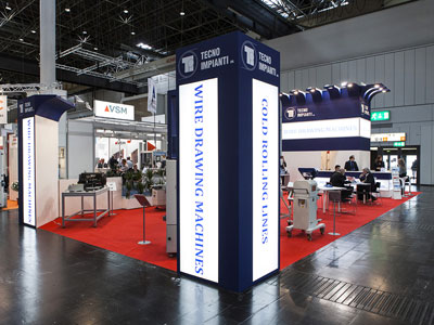 ALLESTIMENTO STAND FIERISTICO | Wire - Messe Düsseldorf | Tecno Impianti