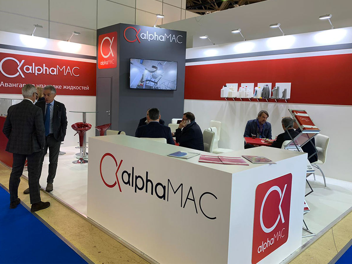 ALLESTIMENTO STAND FIERISTICO | Interplastica | Alphamac